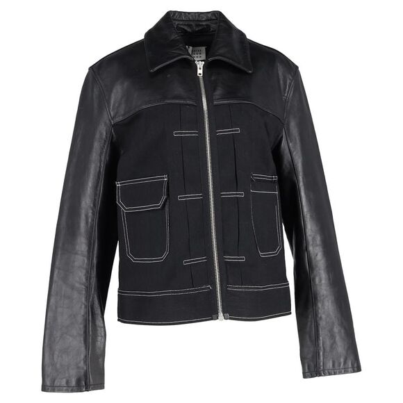 Maison Martin Margiela | Jackets & Coats | Margiela Zipped Denim Jacket ...